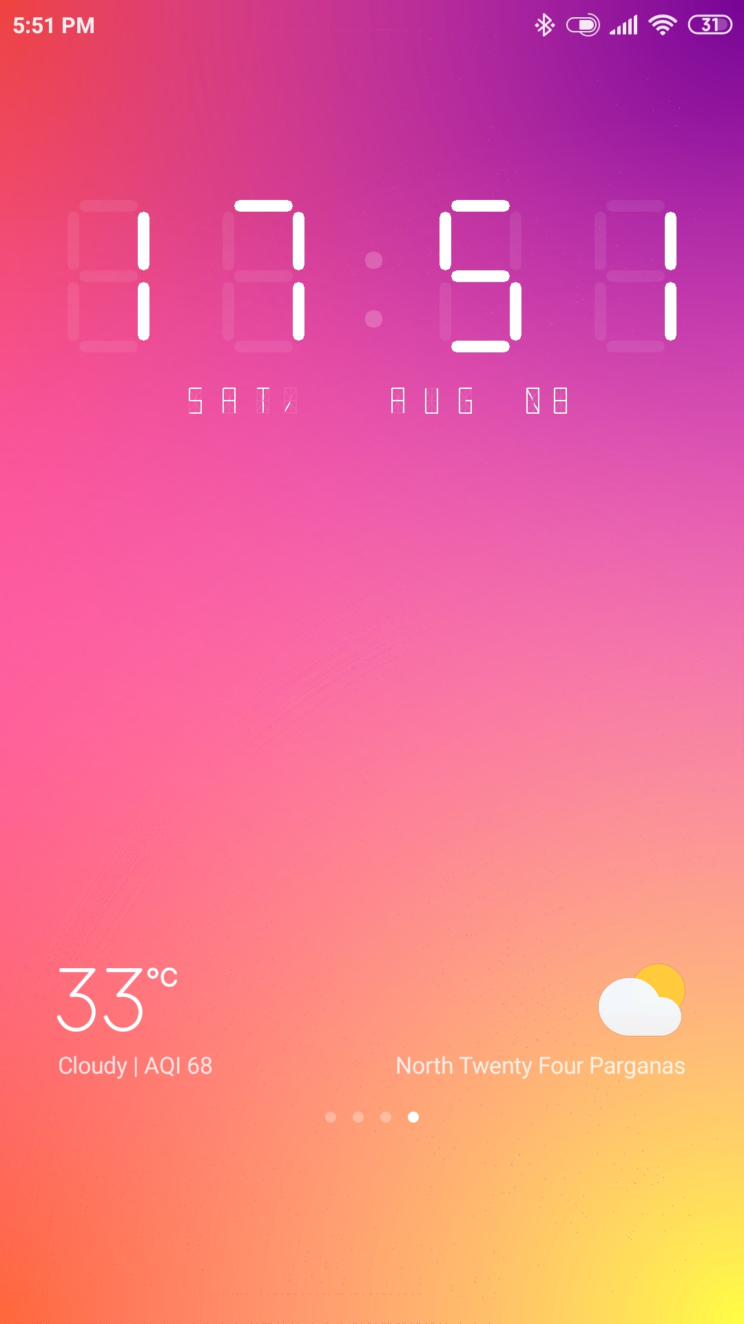 GitHub - anusha-exe/rainbow-wallpaper-clock: This is a live wallpaper ...