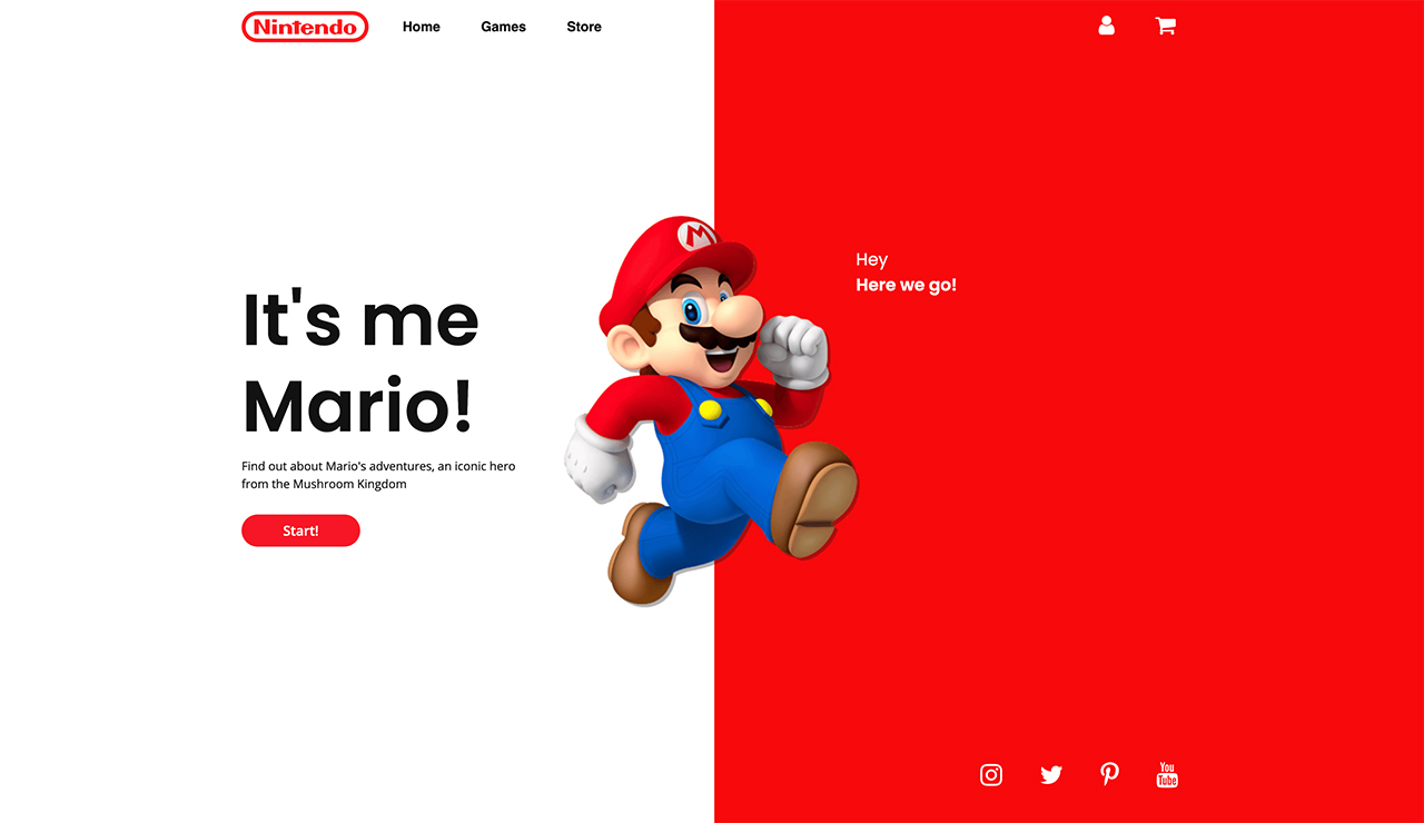 GitHub - walissoncom/super-mario: Super Mario static website created ...