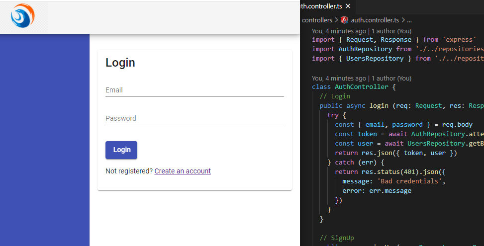 Github Robertameirelesproducts Customers And Invoices Angular Nodejs Typescript The Project