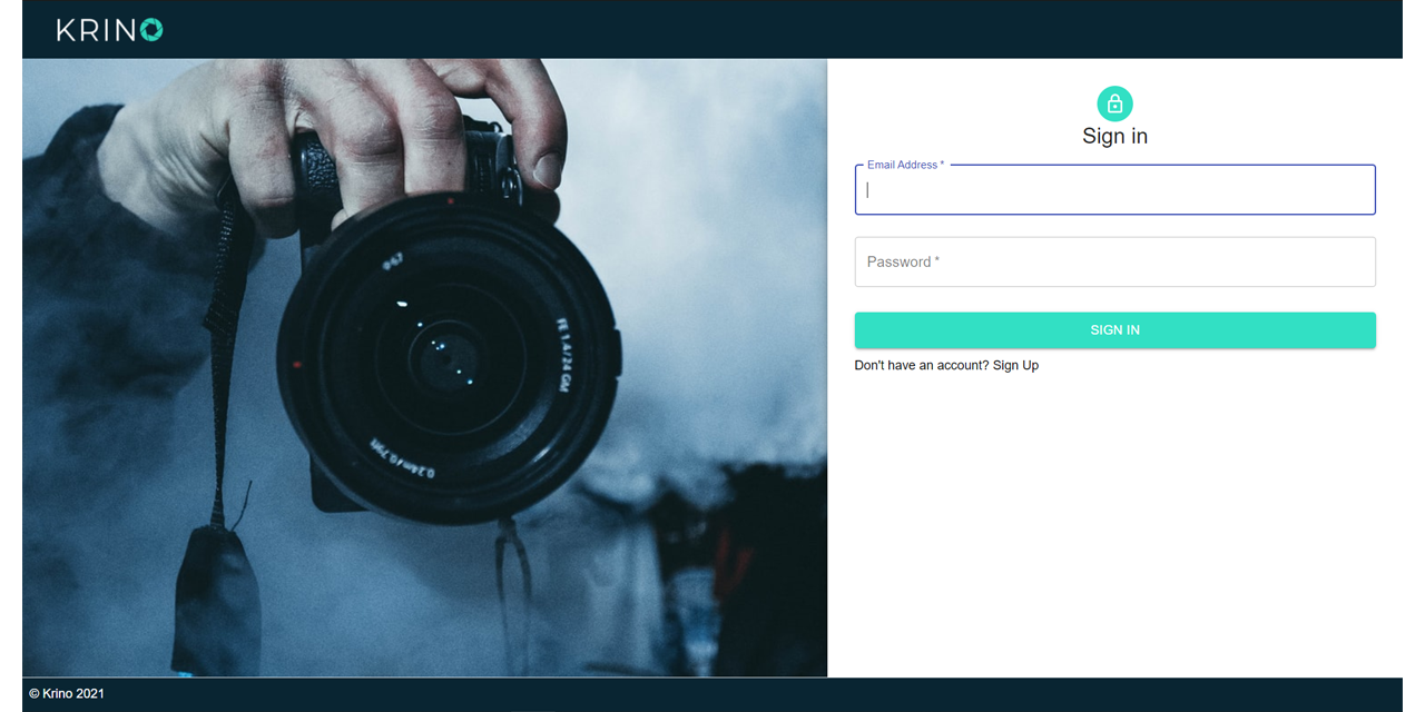 GitHub - smilteval/Krino-CodeLabs: Website where photographers can upload their photos, build ...