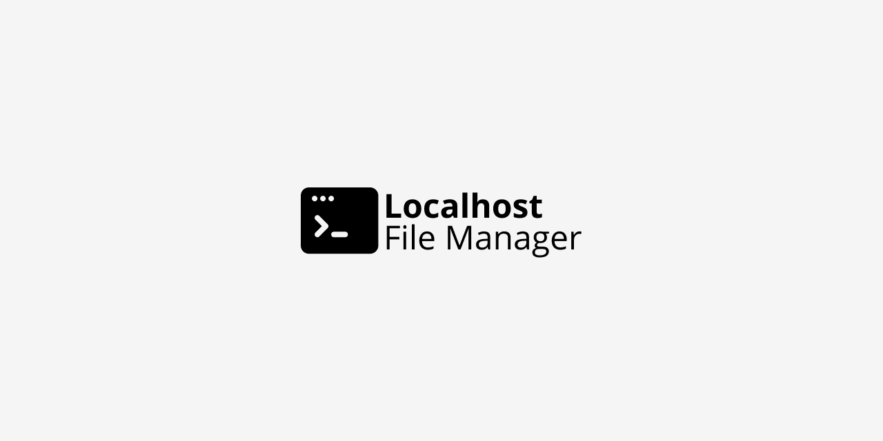 GitHub - KevinYobeth/Laravel-LocalhostFileManager: LocalhostFileManager ...