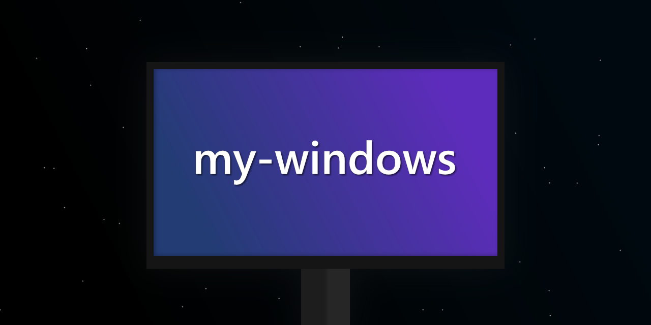 GitHub - vladdeSV/my-windows: 🕶️ Showcase of my personal computer