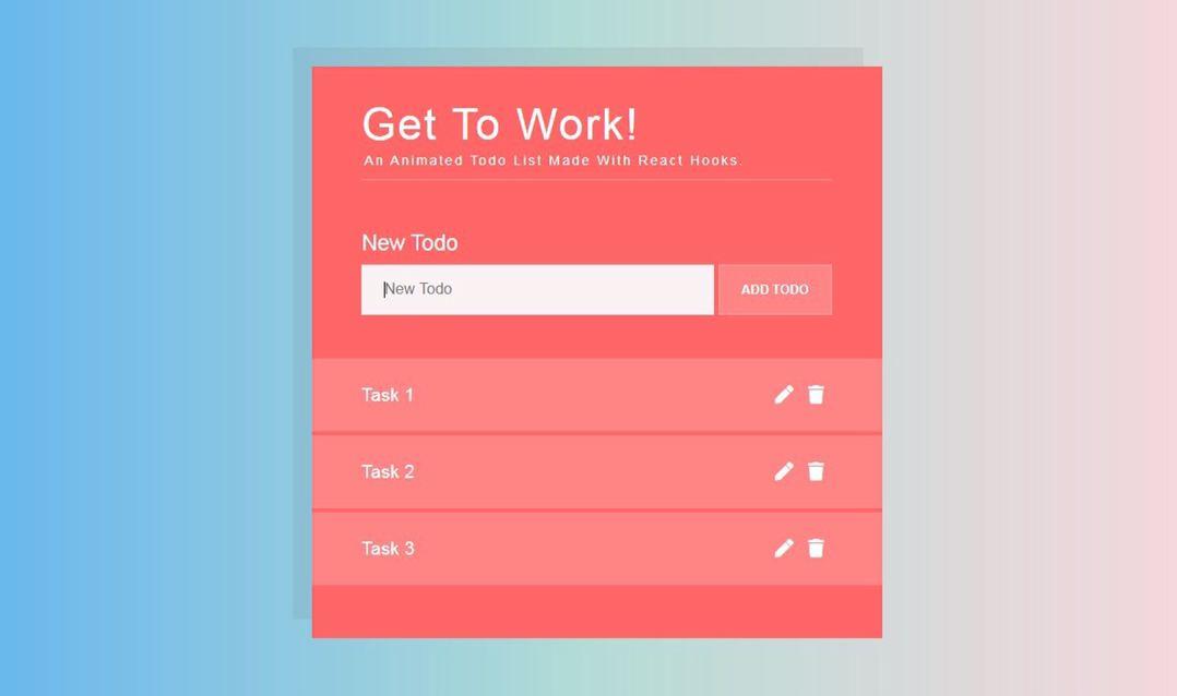 GitHub Davidagasiev React Todo List To do List With A Modern