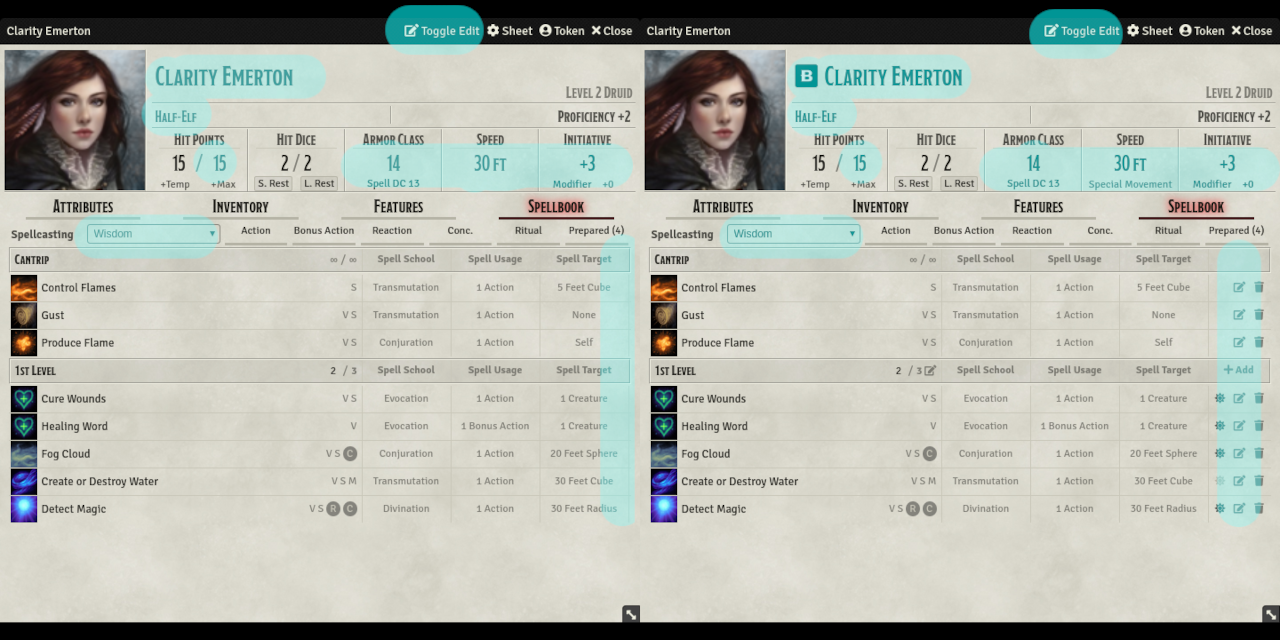 GitHub - illandril/FoundryVTT-sheet5e-lockdown