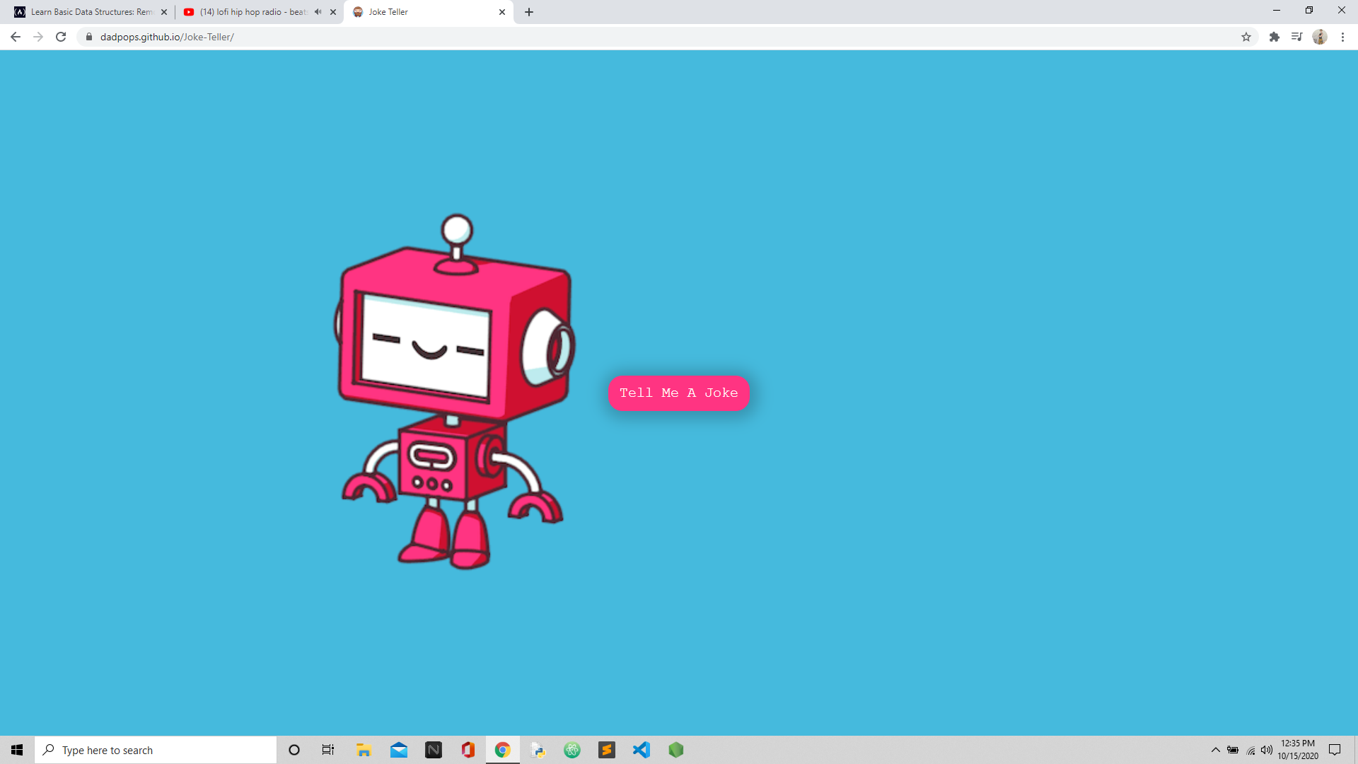 GitHub - Dadpops/jokeTeller: Javascript based Joke Teller using a Joke API and a text to speech ...