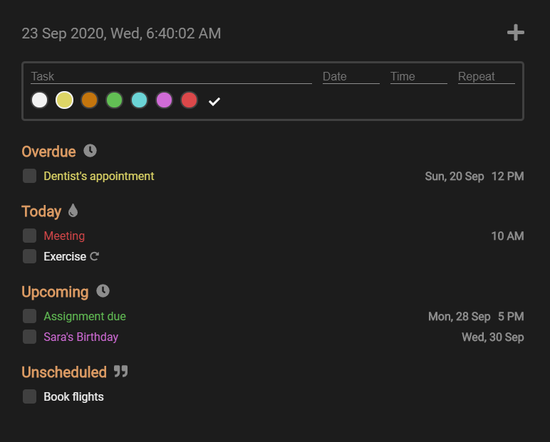 GitHub - aditya-azad/destined: A minimal tasks/calendar management system