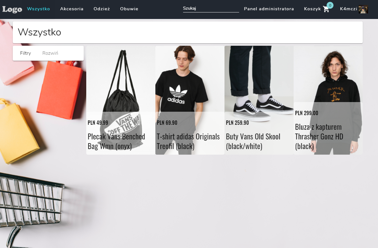 GitHub - Kamczii/shop-template