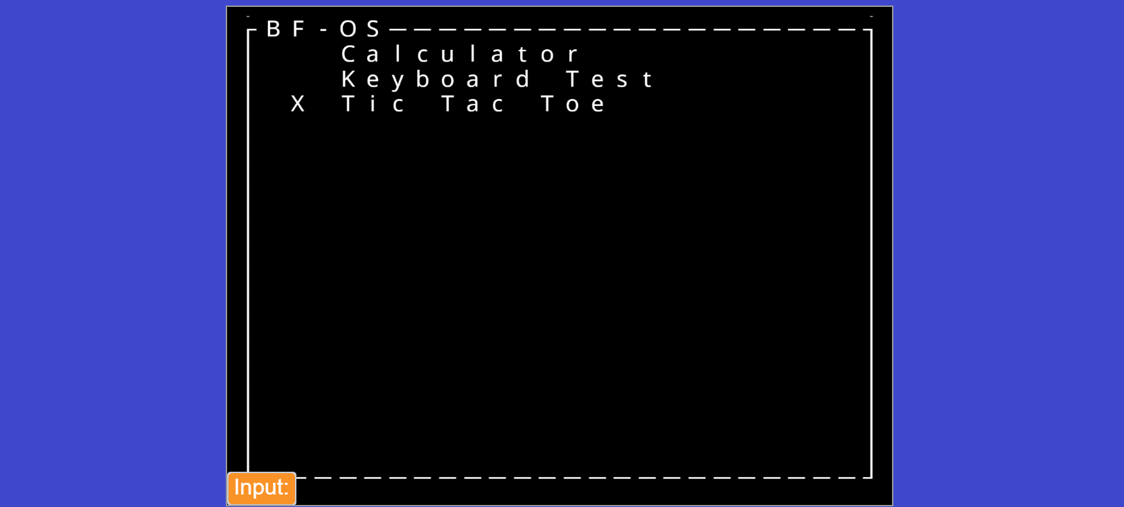 GitHub - marceldobehere/BF-OS: Its an OS (or rather a GUI) running in 100% BF