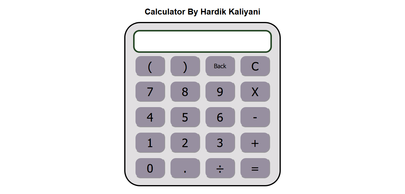 GitHub - HardikKaliyani/Calculator: Here is Calculator which helps to ...