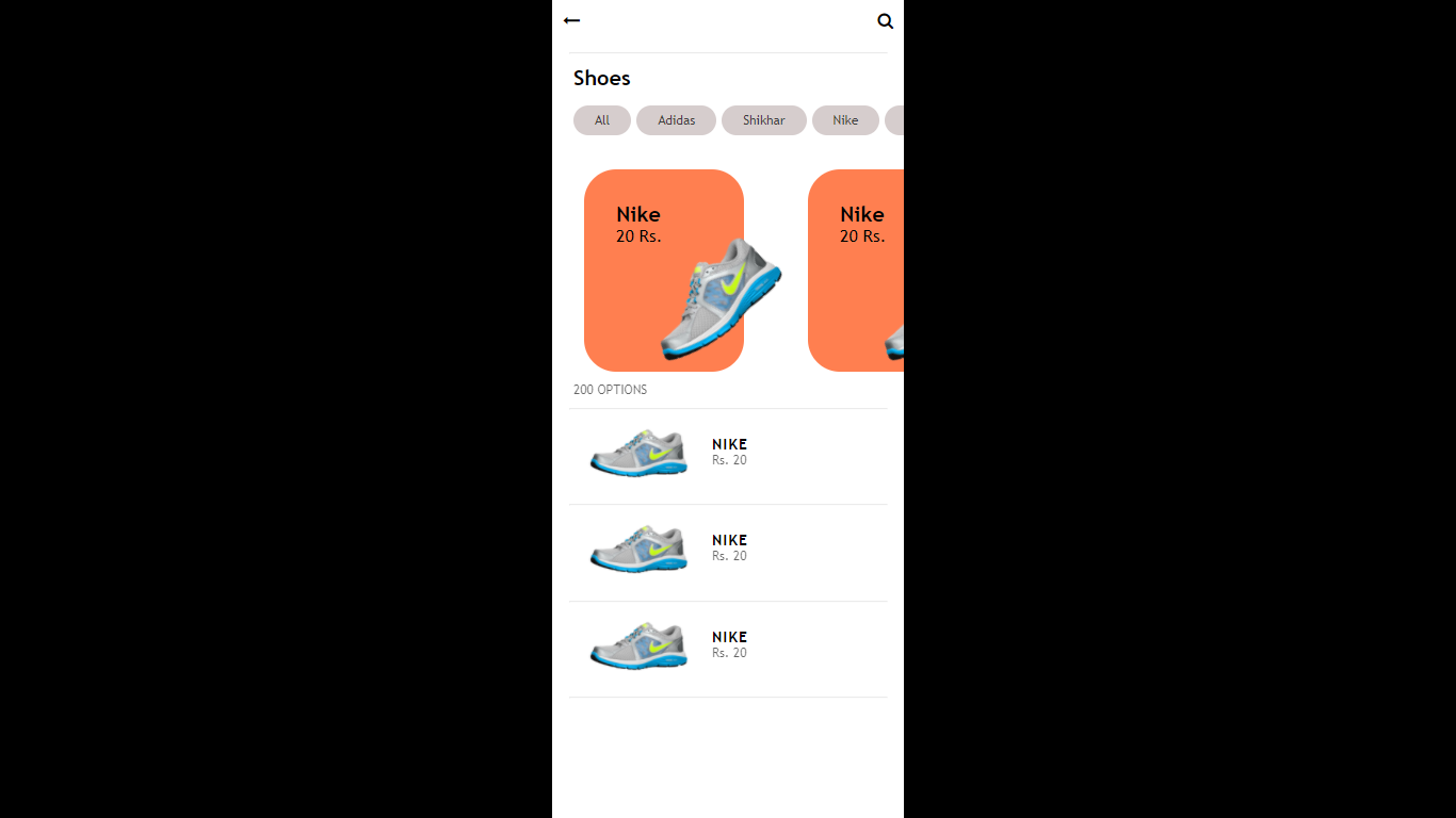 GitHub - mprabs/Shoe-UI-mockUp: Simple design of a shoe gallery in ...