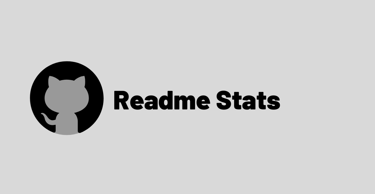 readme-stats · GitHub Topics · GitHub