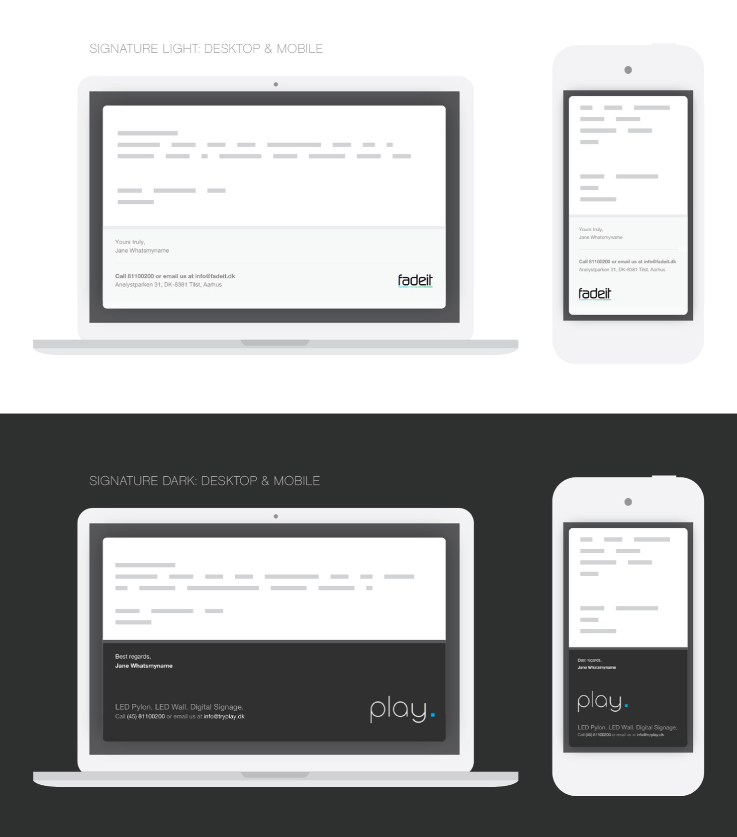 GitHub Danmindru responsive html email signature Template Generator 