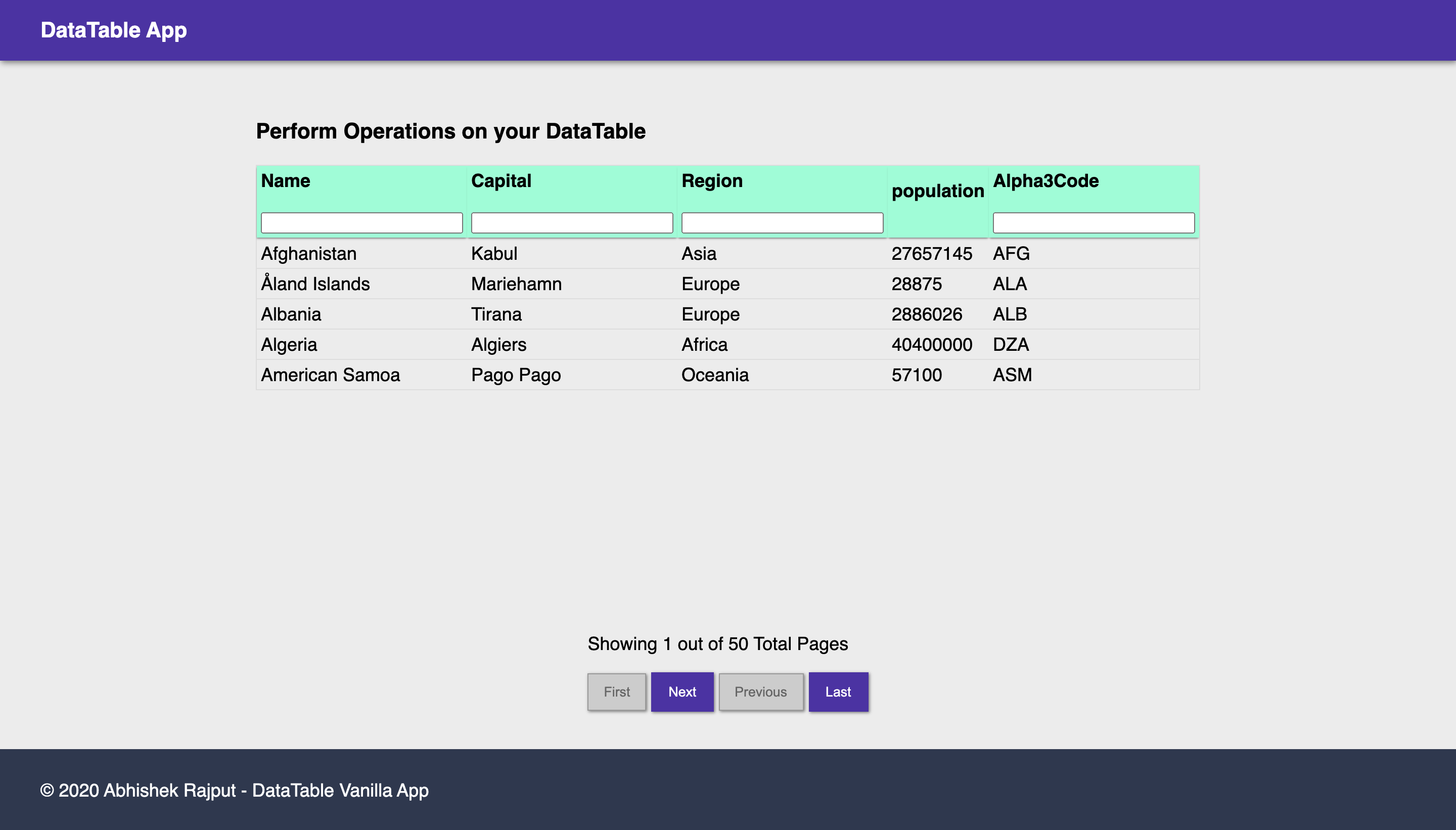 Github Abhidtu2014modern Vanilla App Modern Vanilla App Uses Pure Javascript With Webpack