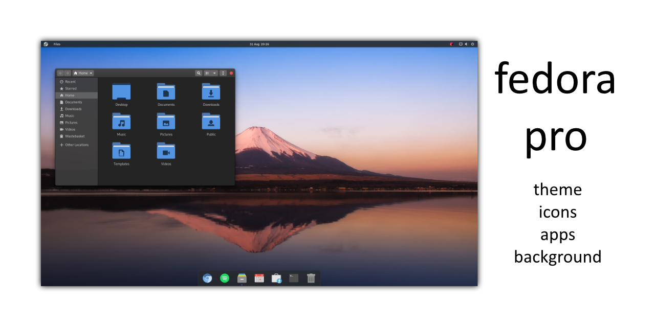 GitHub - ykeyani/fedora-pro: make fedora 32 cool, run twice
