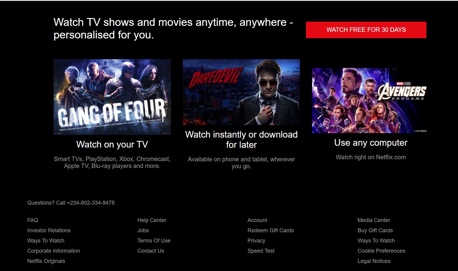 GitHub - SanyaOdare/netflix-landing-page-clone.github.io