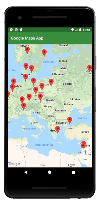 GitHub - egeysn/googlemapswithjson-flutter: Display a Google Map ...
