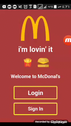 Github Tharwatdahroug Macdonald App Flutter