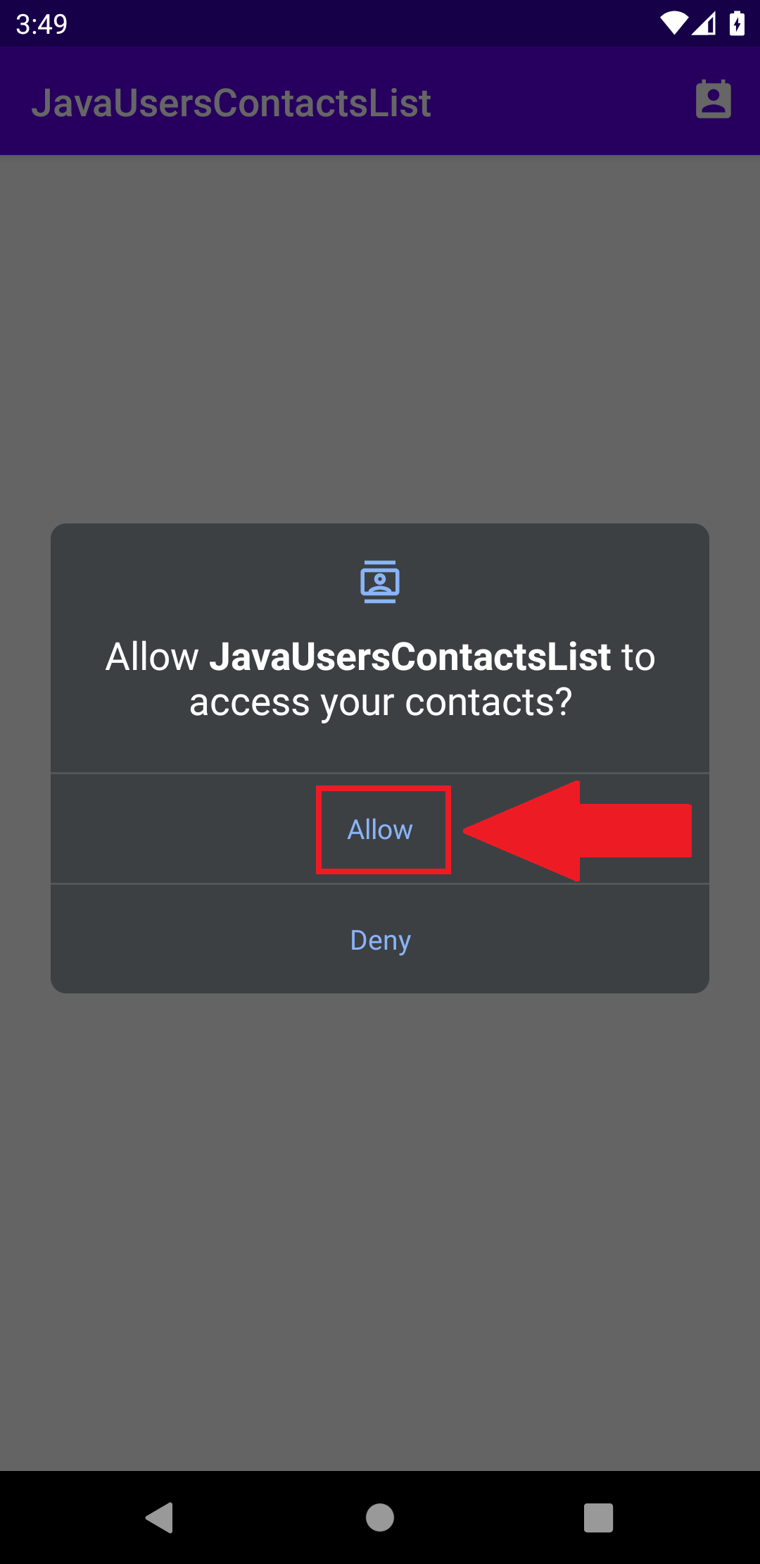 GitHub - vahitkeskin/java-users-contacts-list
