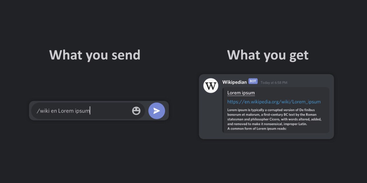 GitHub - shiina-family/Wikipedian: Wikipedian is a Discord bot that ...