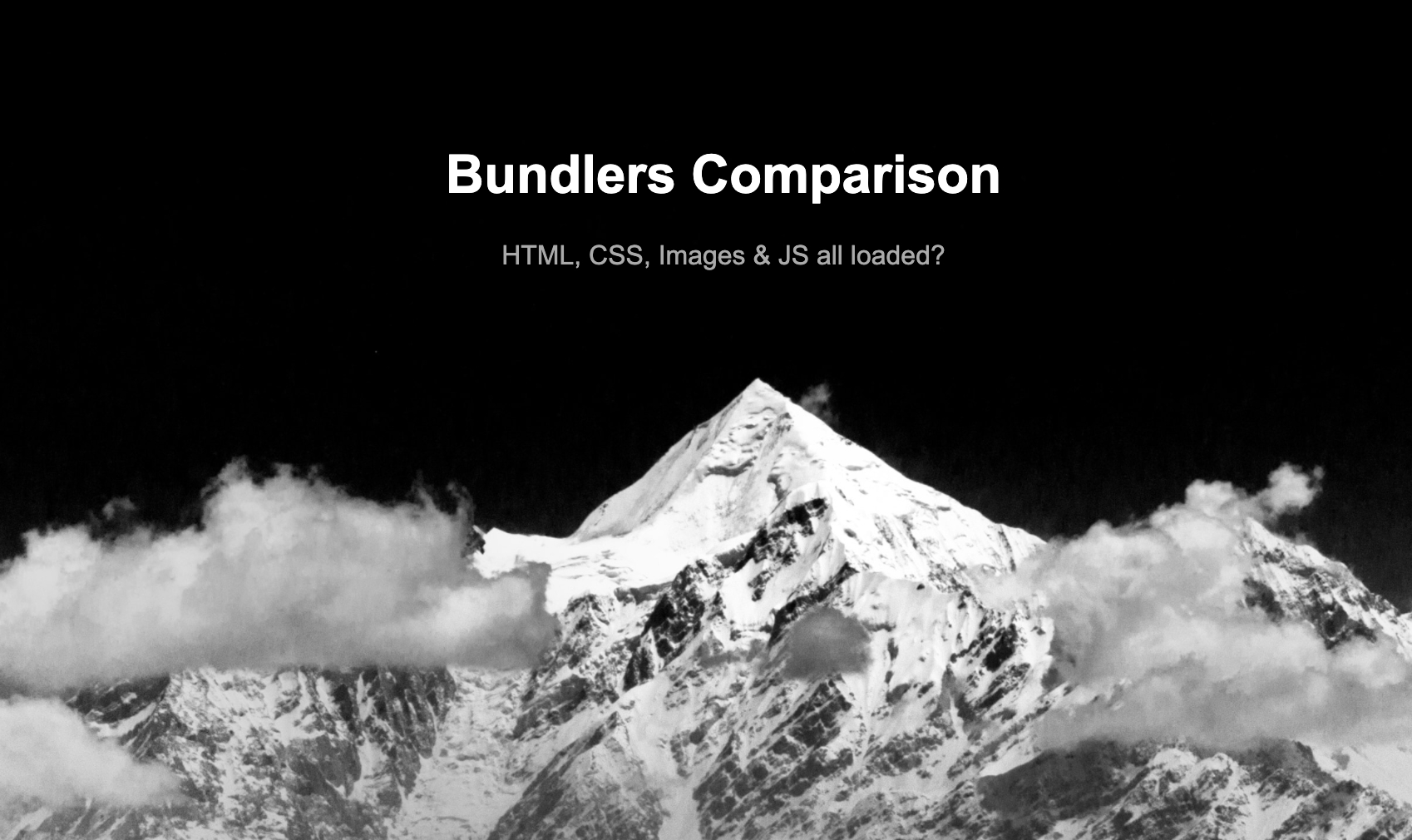 GitHub - zsajjad/bundlers-comparison: Comparing Webpack, Rollup & Parcel
