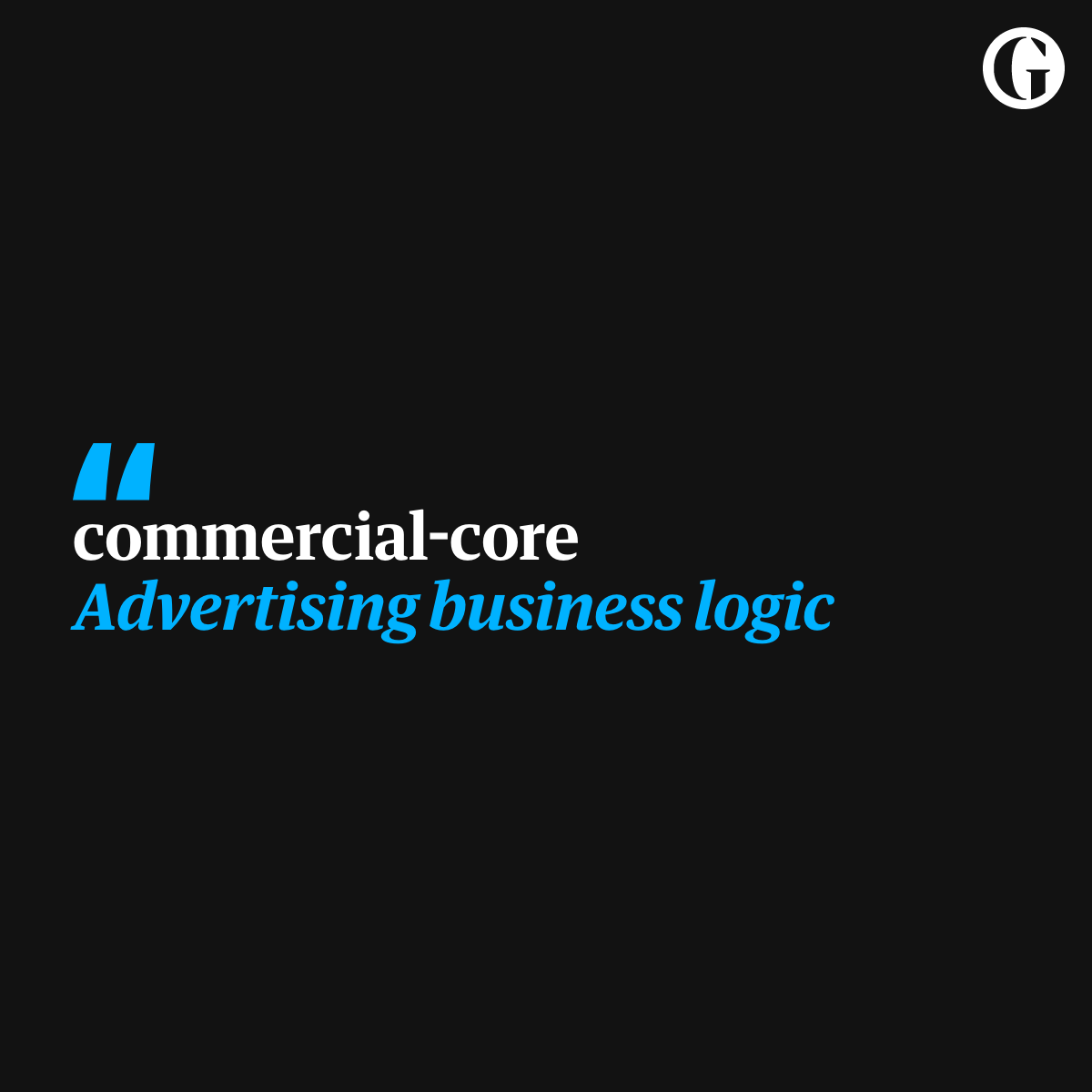 Github Guardian Commercial Guardian Advertising Business Logic