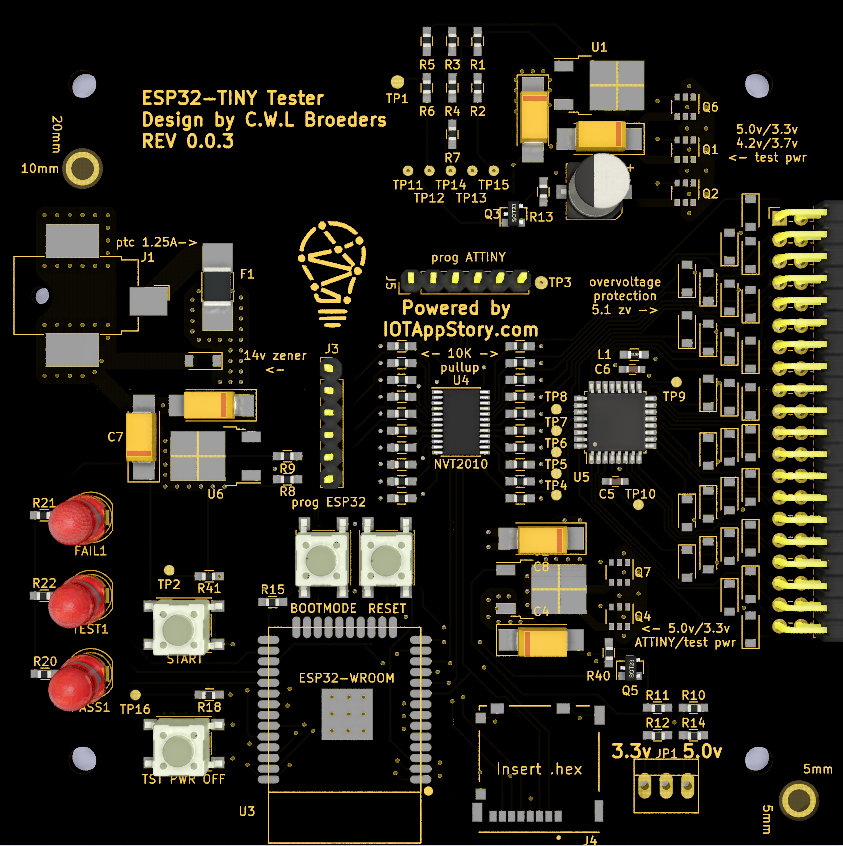 GitHub - CwlBroeders/Esp32TinyTester: ESP32 powered pcb testing and ...