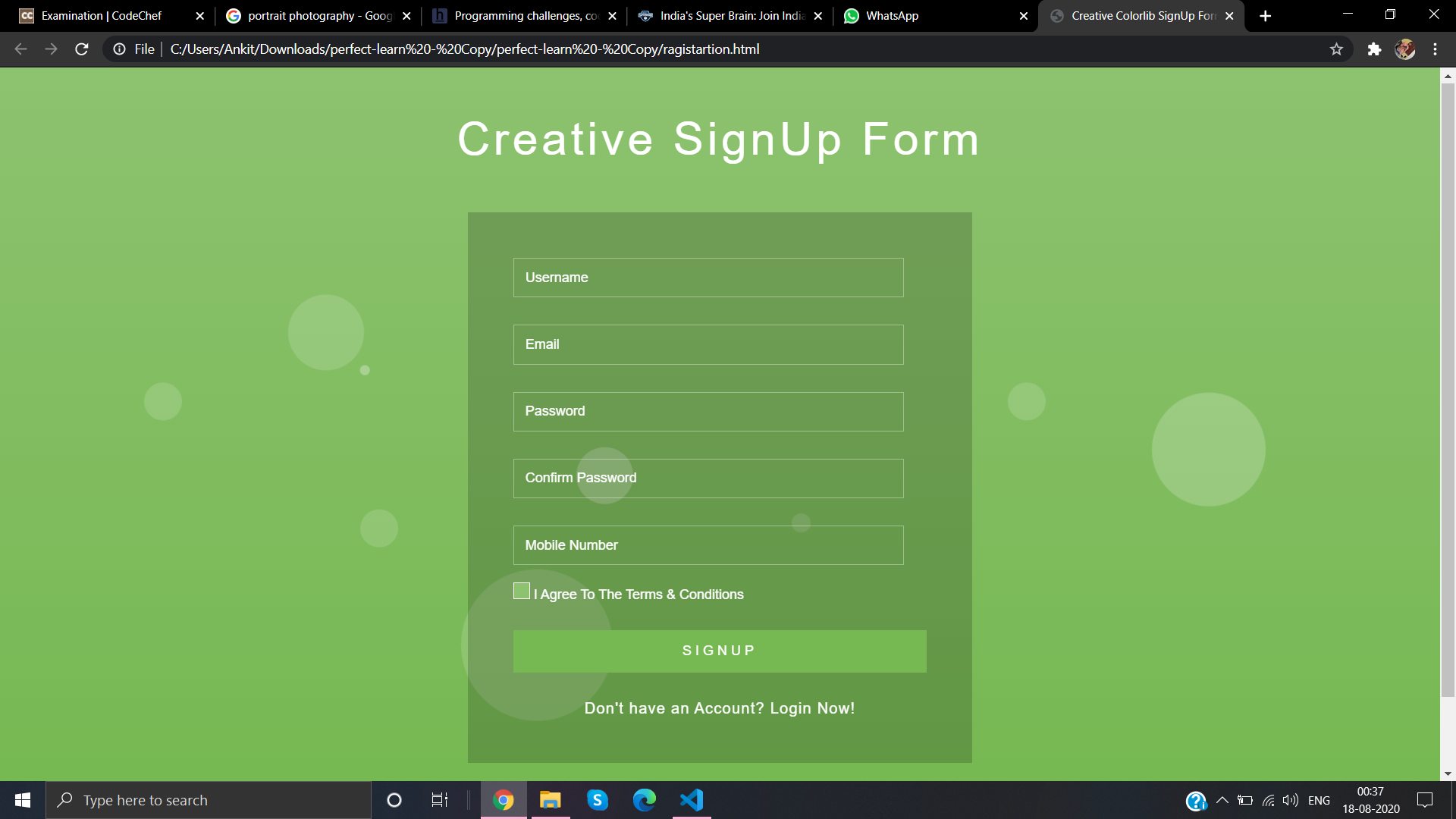 GitHub - deep-narayan/clock