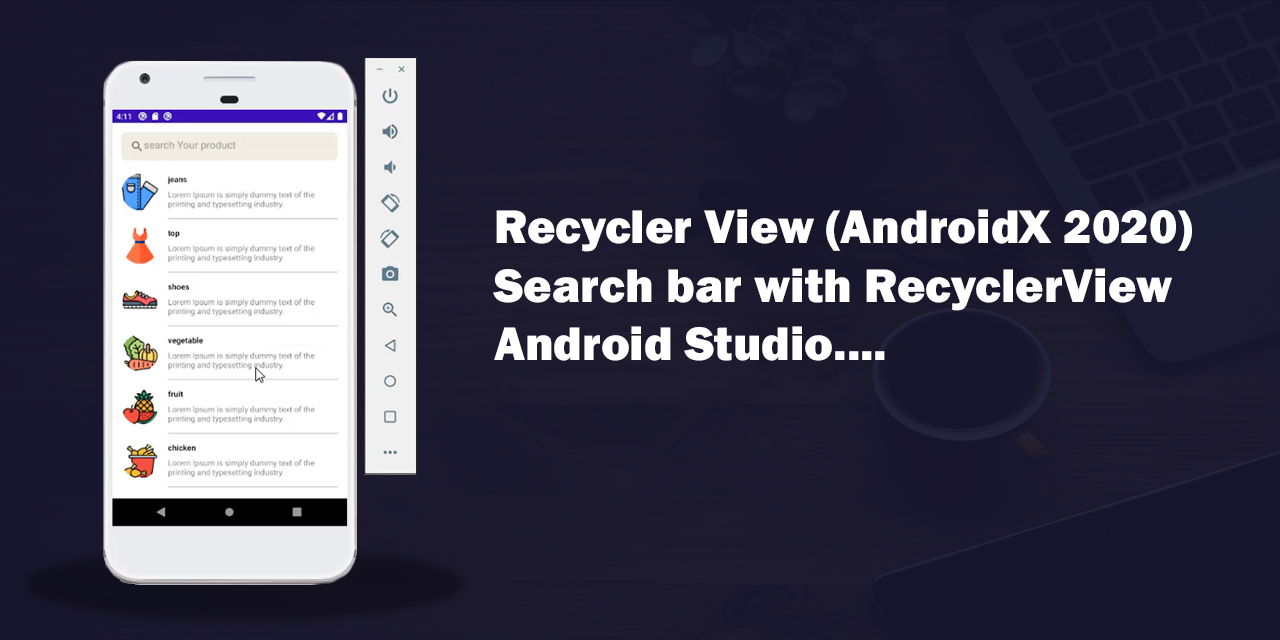 GitHub - LearncodeWithRk/AndroidXRecyclerView: AndroidX Recycler View ...