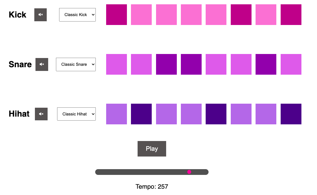 GitHub - raaaaaphaela/beatmaker: A little browser program that enables you to create amazing beats.