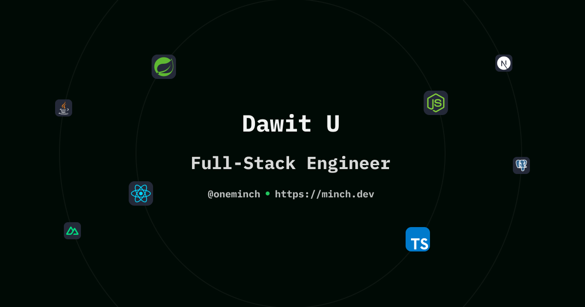 GitHub - oneminch/oneminch