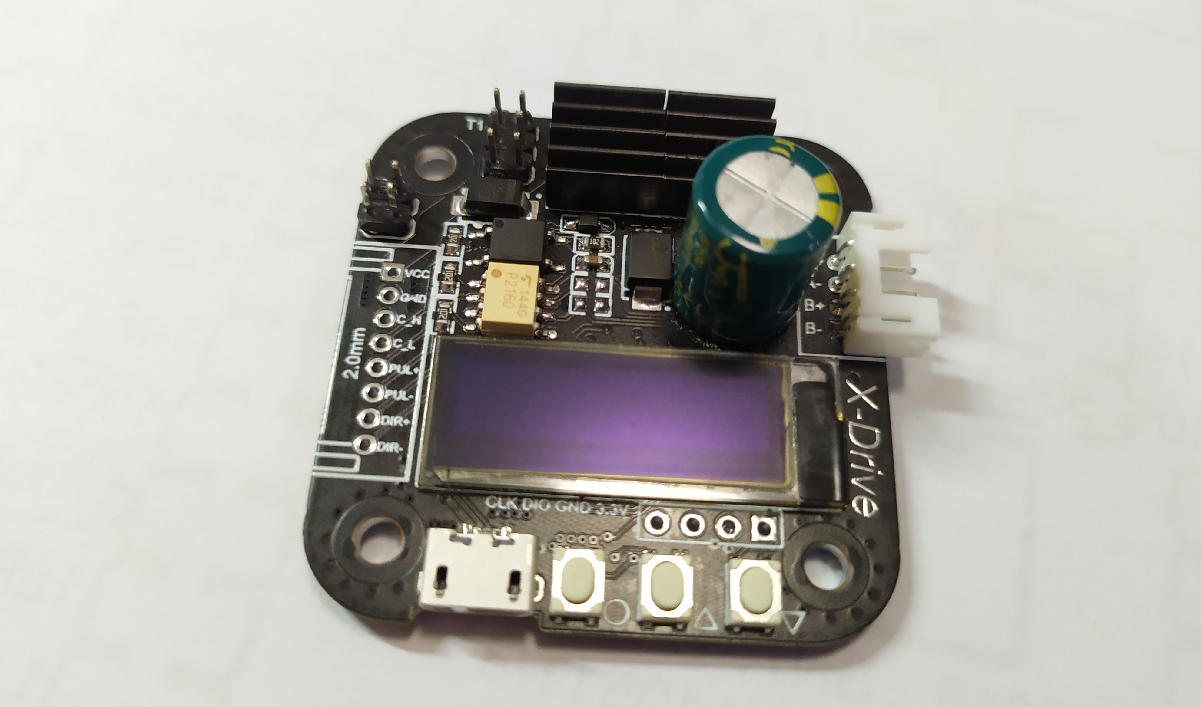 GitHub - unlir/XDrive: Stepper motor with multi-function interface and ...