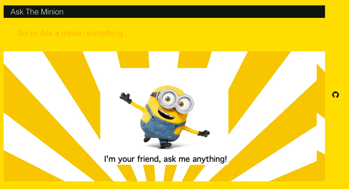 GitHub - banurekhaMohan279/Ask-The-Minion: Ask a minion your question ...