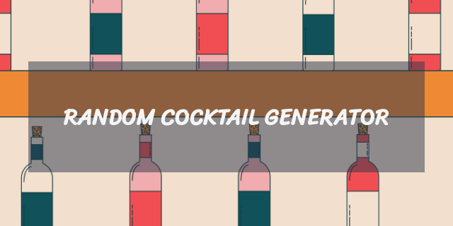 GitHub - allicue/random-cocktail-generator