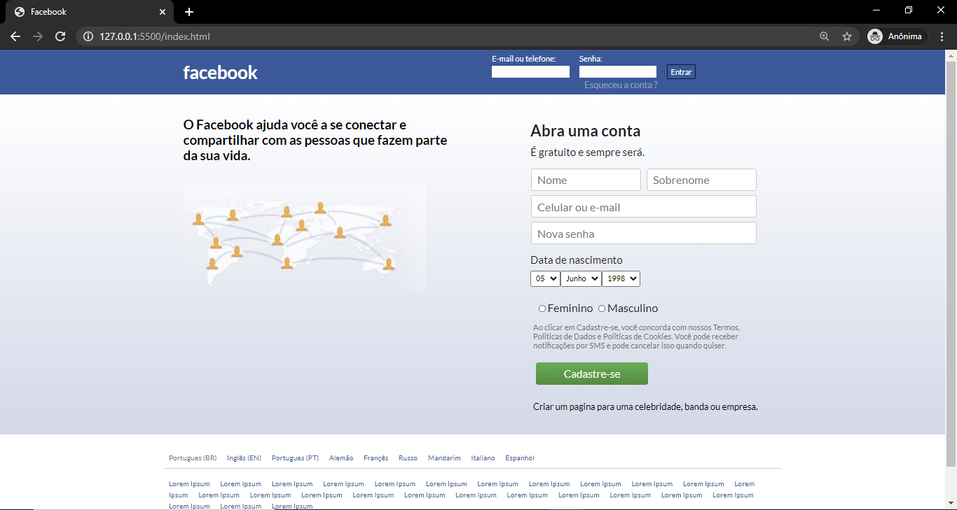 GitHub - gabrielmiller1/facebook-interface-clone-version2018: A ...