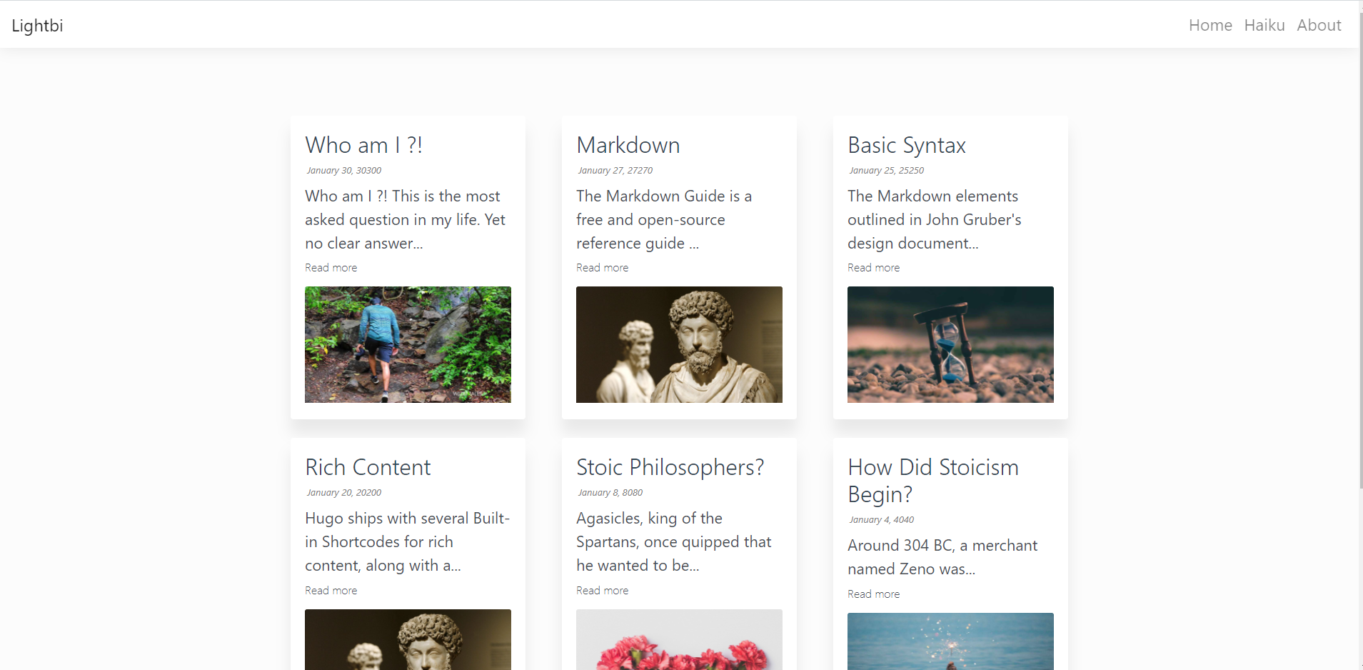 GitHub - binokochumolvarghese/lightbi-hugo: Lightbi is a modern and elegant blog theme designed ...