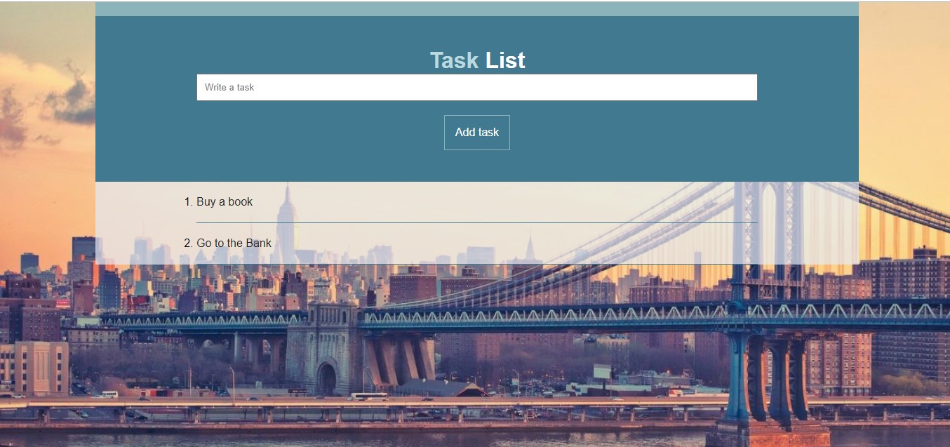 GitHub - JosmarV/task-list: Una aplicacion lista de tareas usando el ...