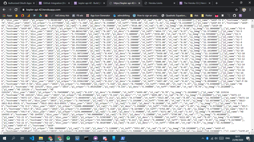 Github Ronanhansel Kepler Api The Api For Kepler App