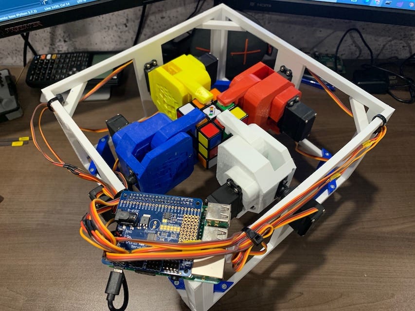 GitHub - ryan-brazeal-ufl/RubpyxRobot: 3D Printed Rubik's Cube Solving ...