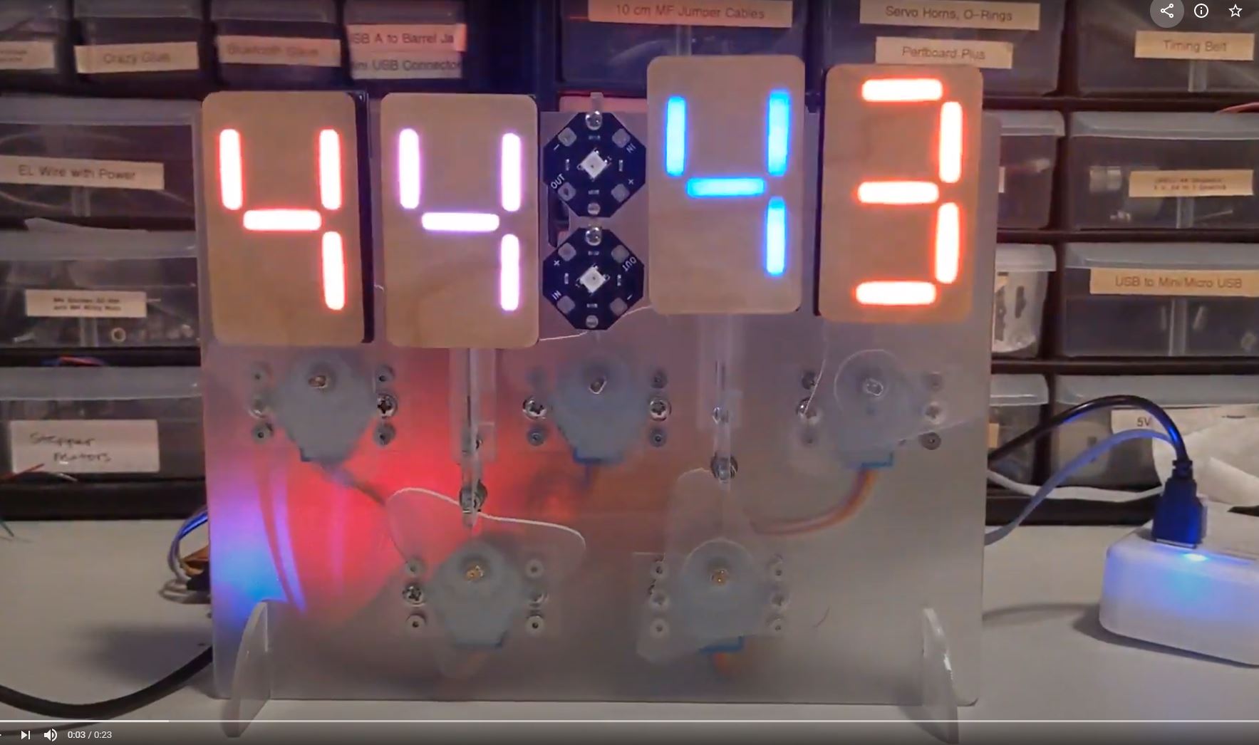 GitHub - geekmomprojects/wobbly-clock: Build files and code for clock ...