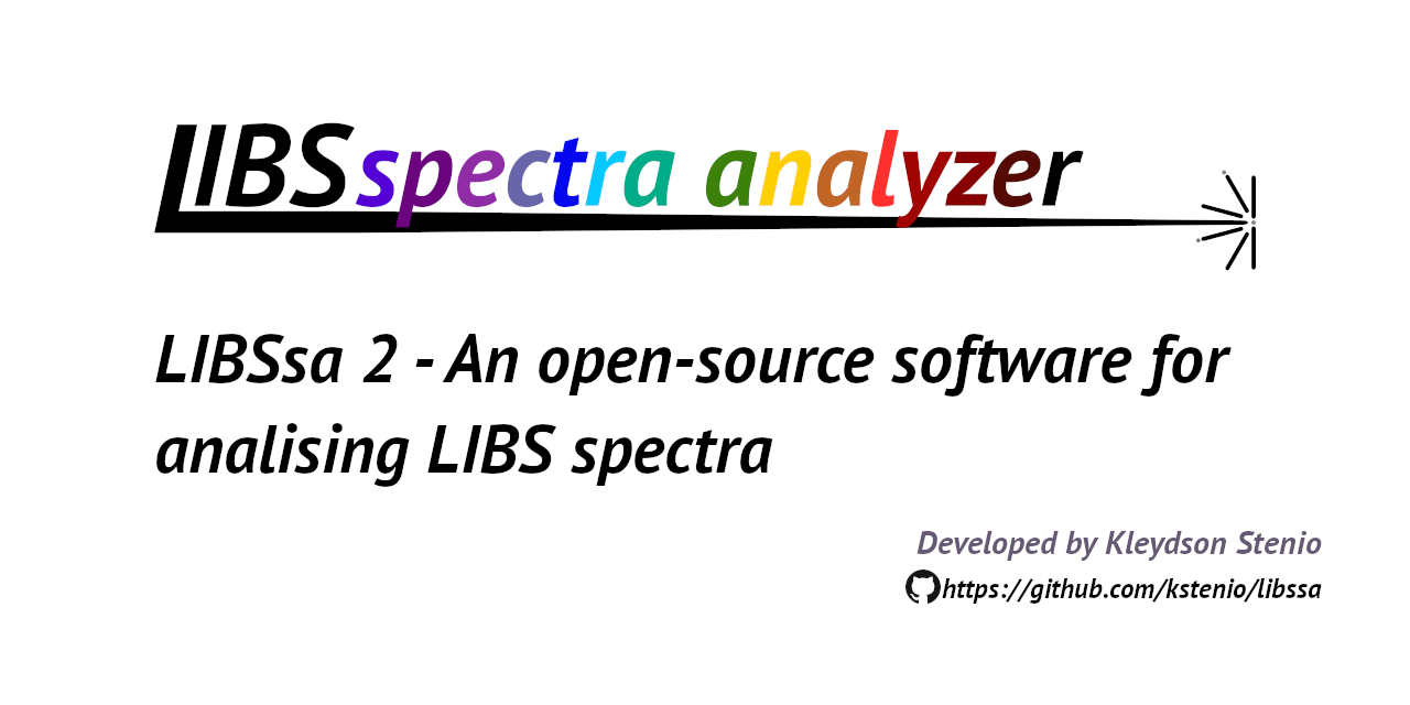 GitHub - kstenio/libssa: Laser Induced Breakdown Spectroscopy spectra analyser - LIBSsa