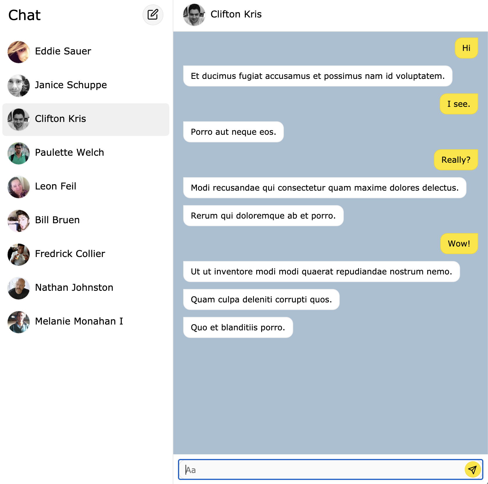 GitHub - smilee/messenger: messenger