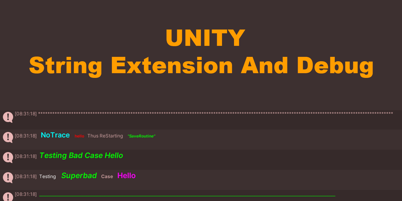 GitHub - SujanDuttaMishra/StringExtensionAndDebug: Easy way to do ...