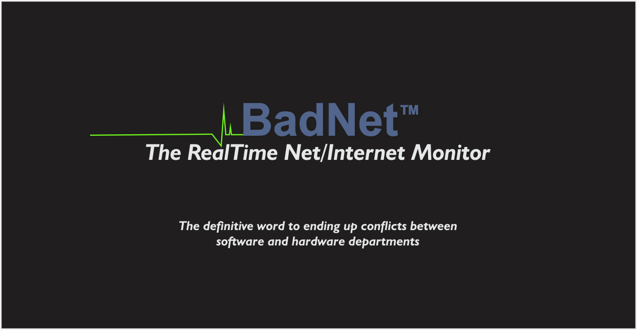 GitHub - diegosayron/BadNet: Internet RealTime Monitor