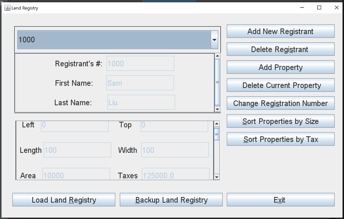 GitHub - liu00507/LandRegistrySystem: This is a land registration ...