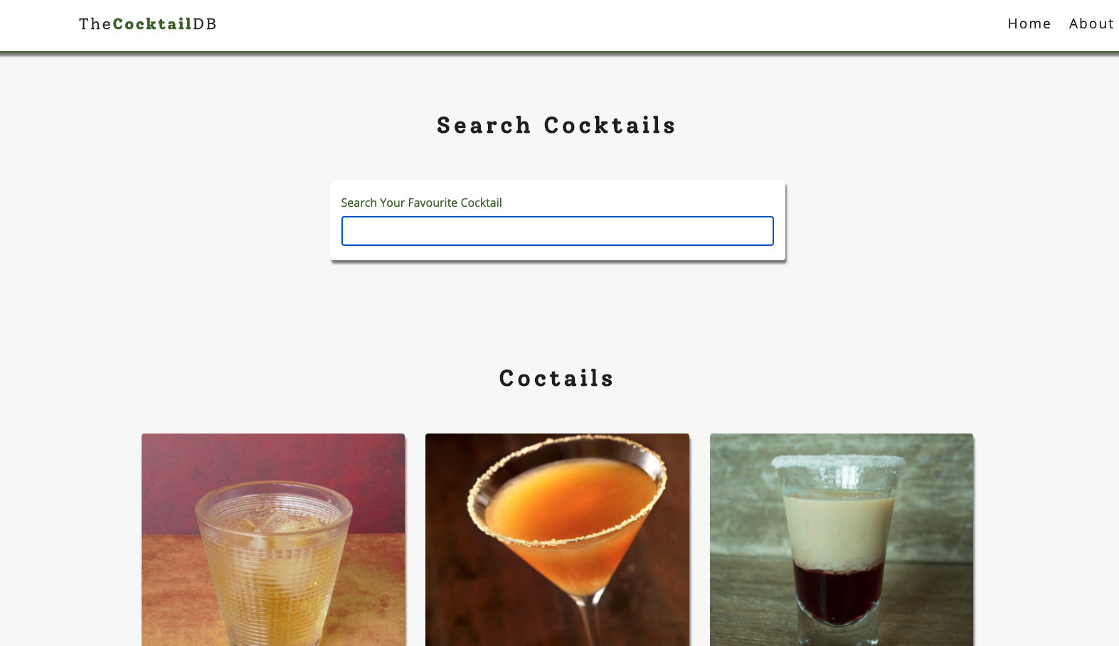 GitHub - andypasso/cocktails-search: An app to search a cocktail