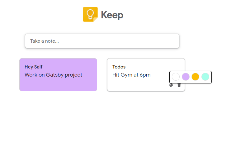 GitHub - imshaiksaif/google-keep-clone: google-keep-clone built with html, CSS & JavaScript
