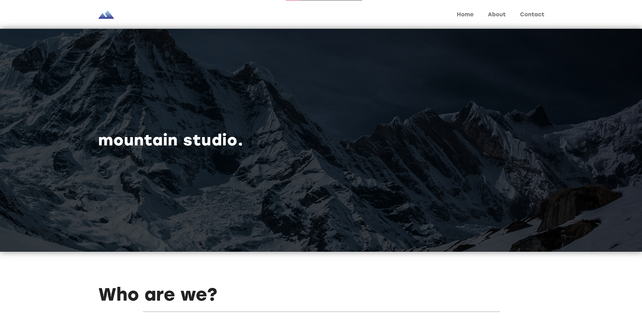 GitHub - matdrik/mountain-studio