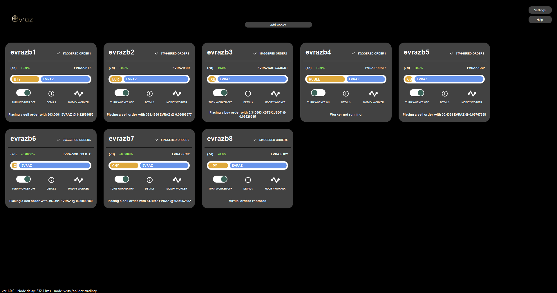Github Evraz Org Evraz Dexbot Trading Bot For Evraz Dex