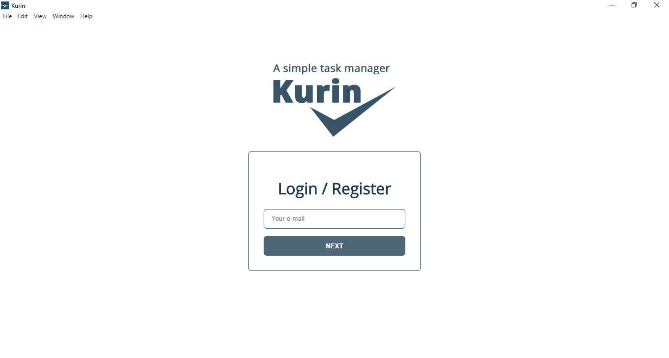 Github Albreis Kurin App A Simples Task Manager For Simple Peoples