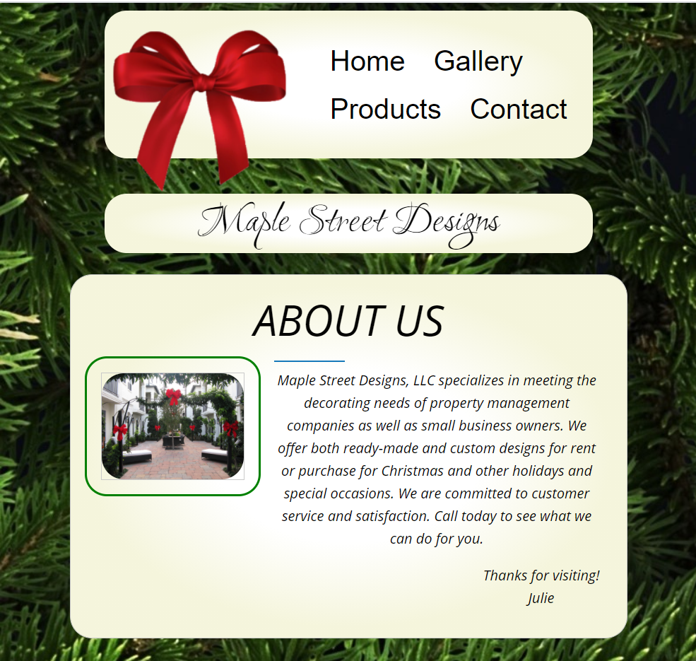 GitHub - rmeason/maple-street-designs